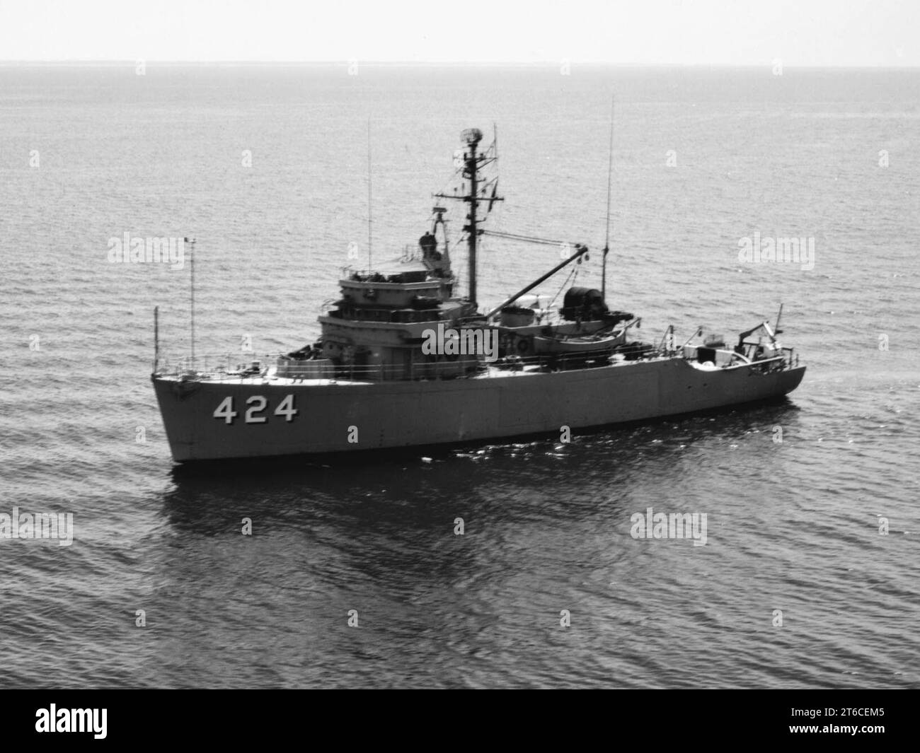 USS Bold (MSO-424) underway in 1957 Stock Photo - Alamy