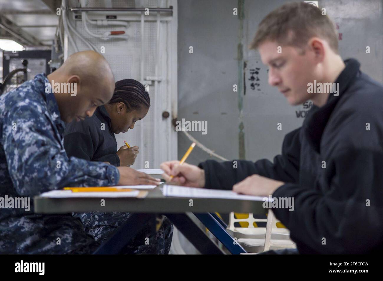 USS Bonhomme Richard (LHD 6) E-7 Advancement Exam 2017 170119 Stock ...