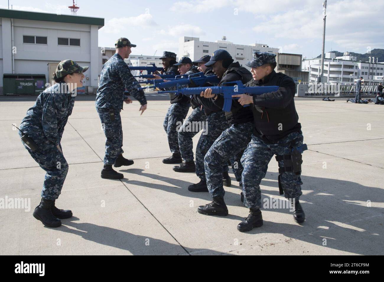 USS Bonhomme Richard (LHD 6) Ship's Self Defense Force (SSDF) Force ...