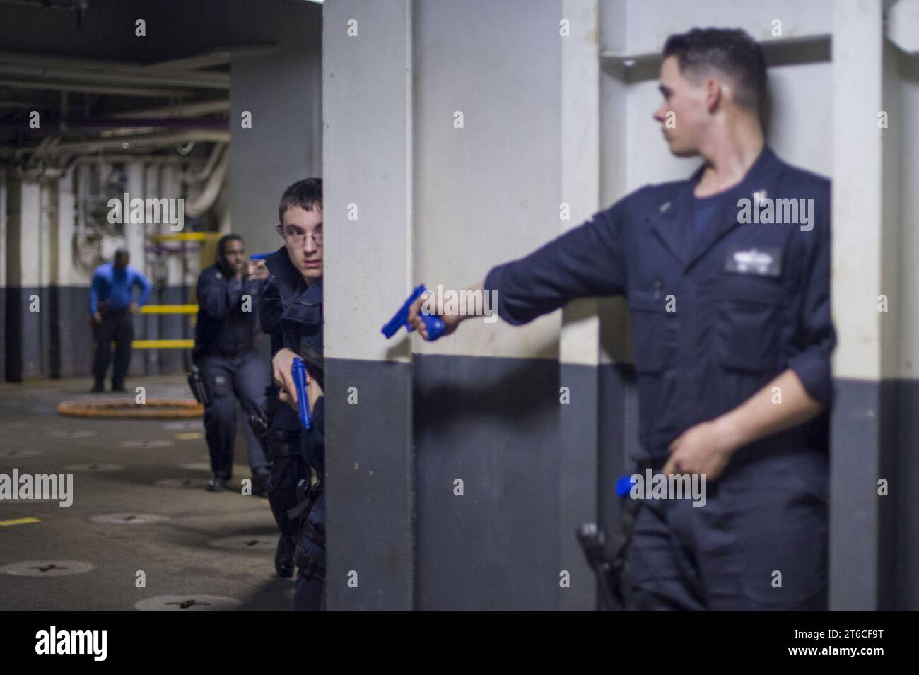 USS Bonhomme Richard (LHD 6) SSDF Training and Active Shooter Drill ...