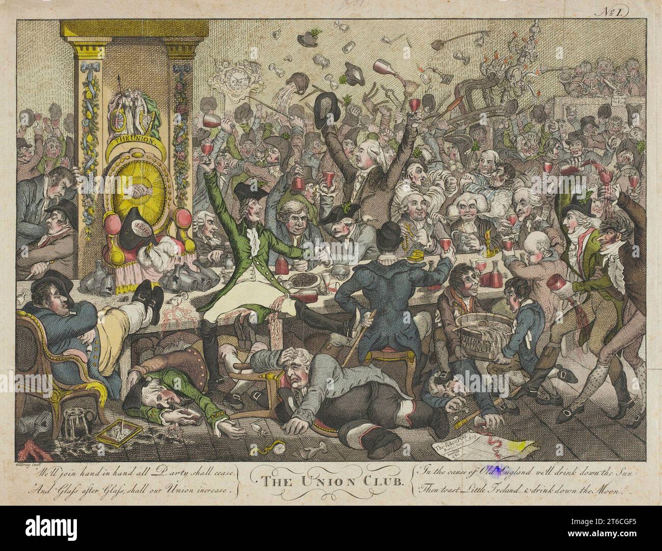 The Union Club, 1801 Stock Photo - Alamy
