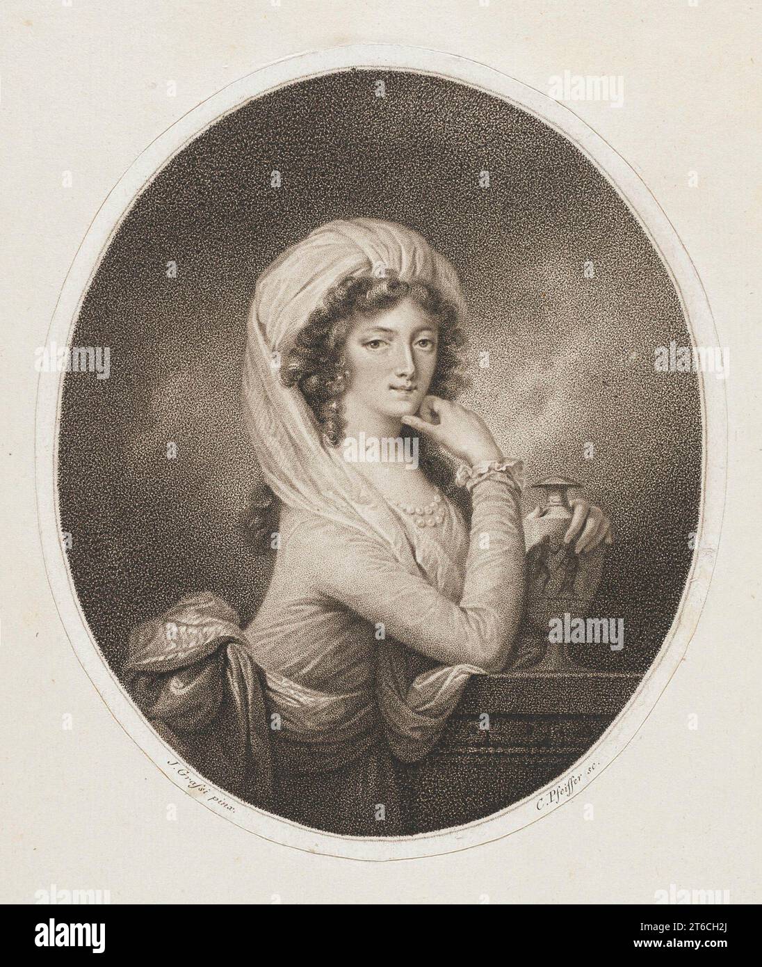 Princess of Liechtenstein, 18th century Stock Photo - Alamy