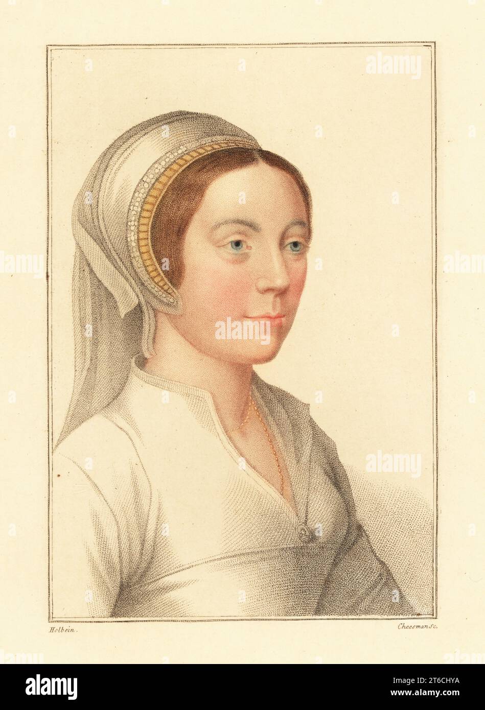 Unidentified woman, court of King Henry VIII. Formerly identified as ...