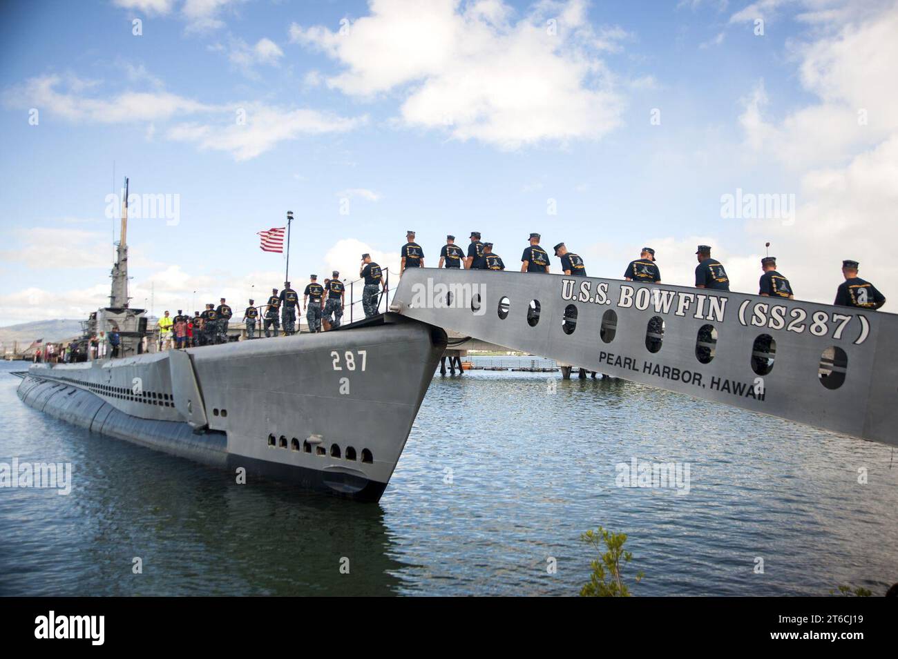 USS Bowfin Submarine Museum at Joint Base Pearl Harbor-Hickam Stock ...