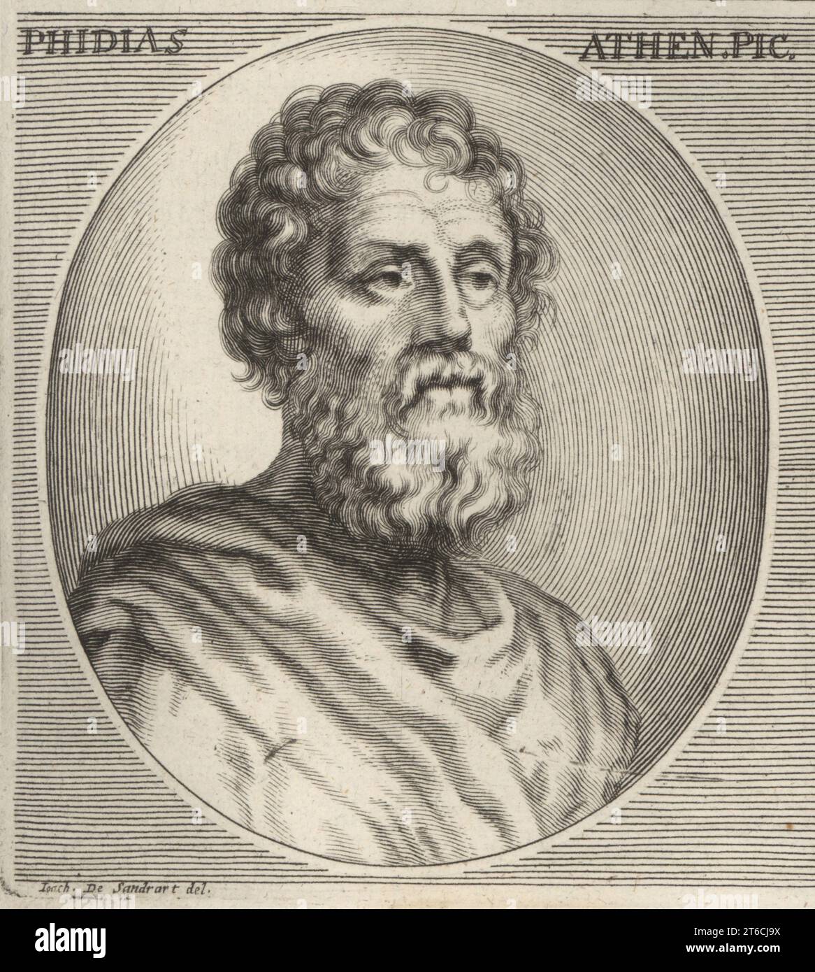 Phidias of Athens, Greek sculptor, painter and architect, c.480-430 BC ...