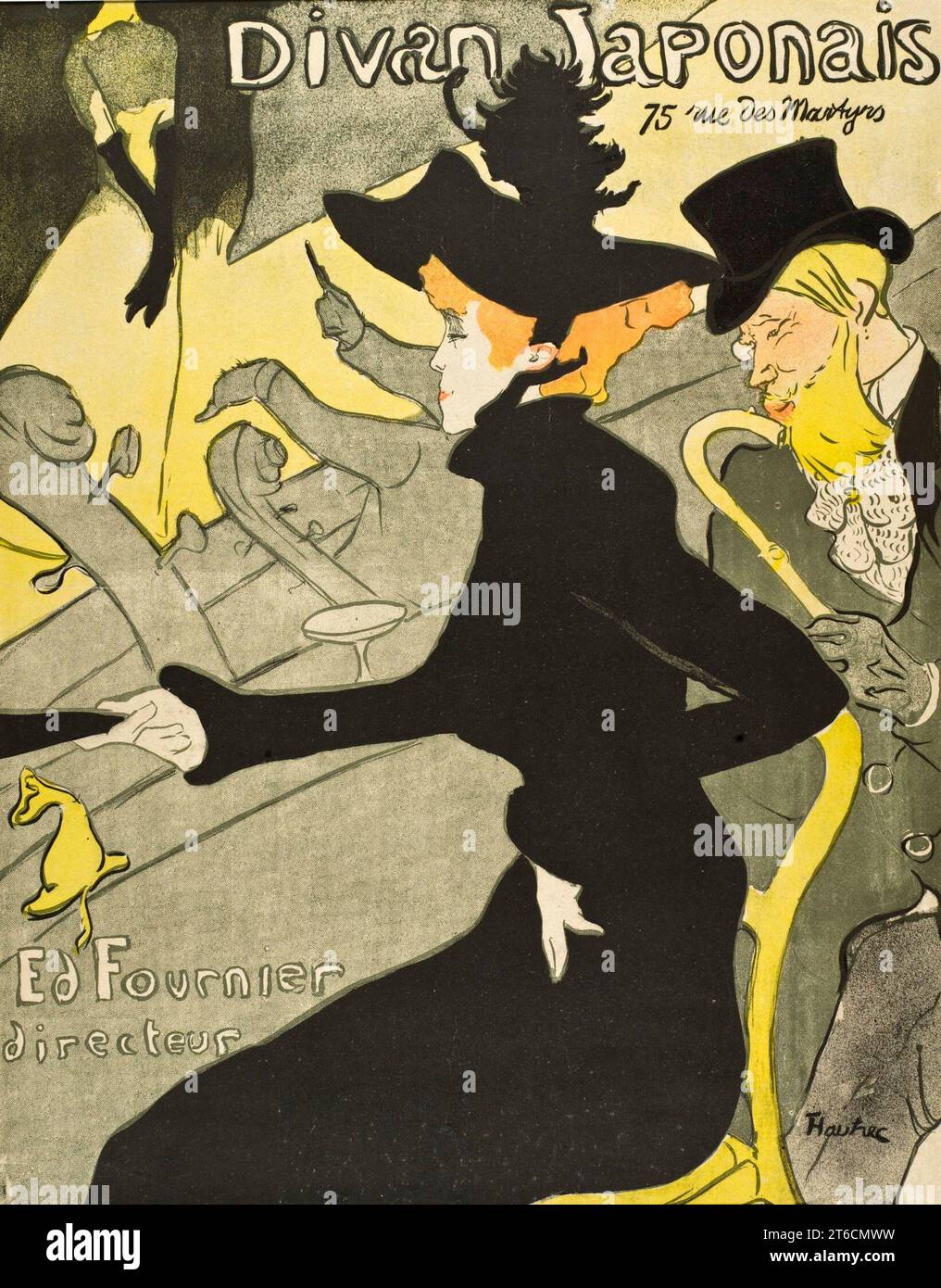 Divan Japonais, between 1892 and 1893 Stock Photo - Alamy