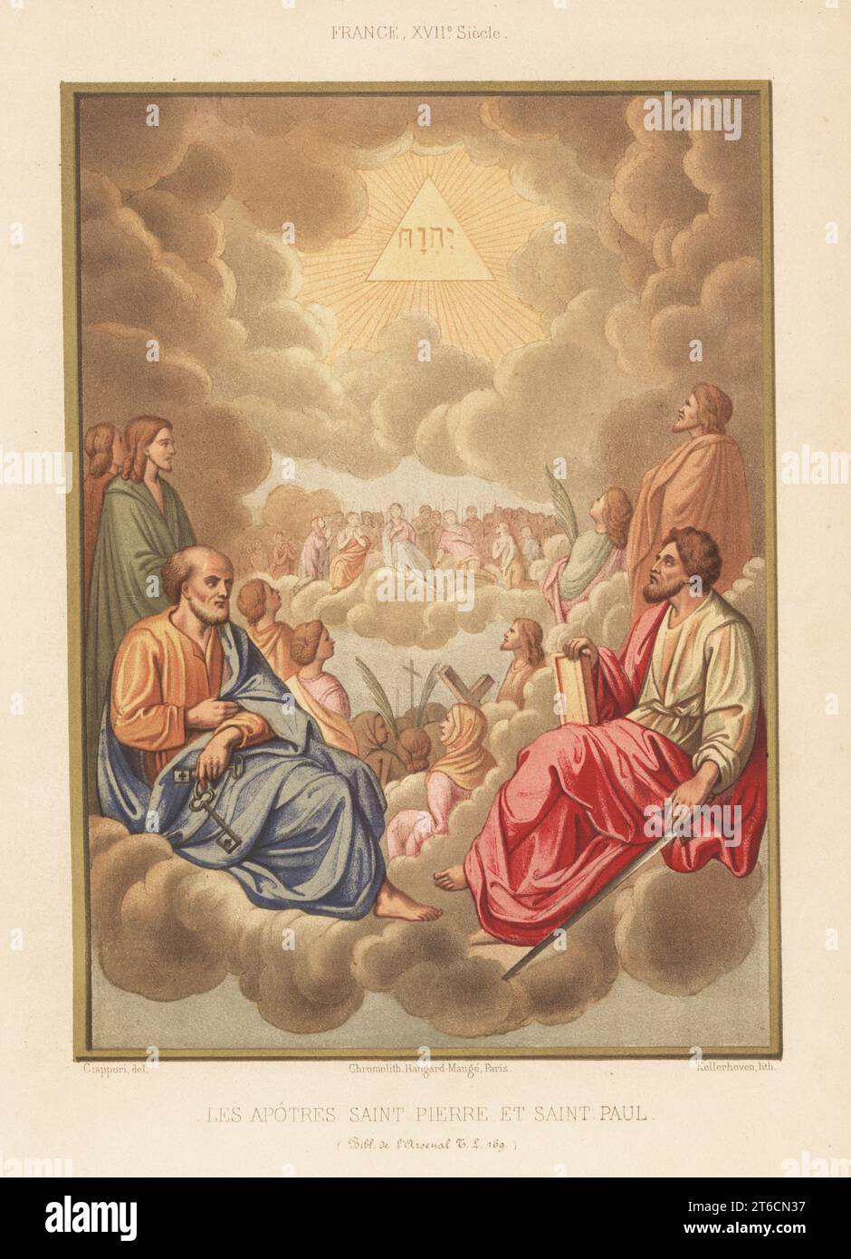 Les apotres saint pierre et saint paul hi-res stock photography and ...