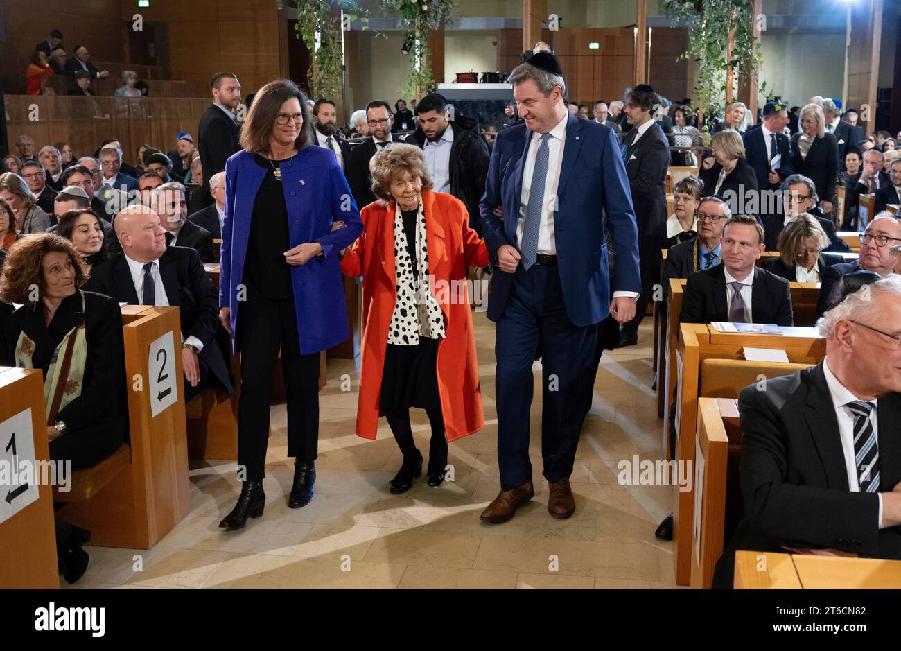 Ilse Aigner, from left, (CSU), President of the Bavarian State ...