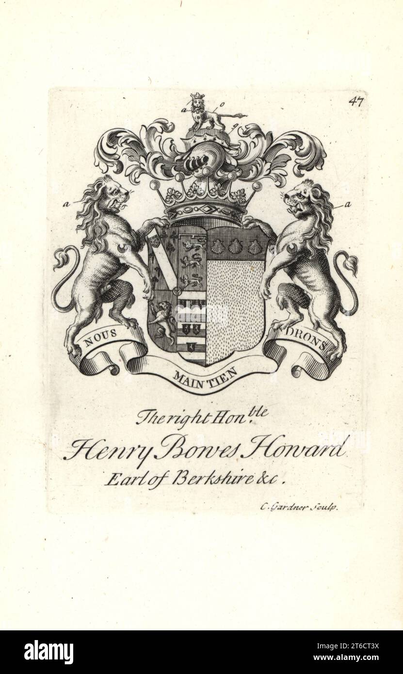 Howard arms hi-res stock photography and images - Alamy