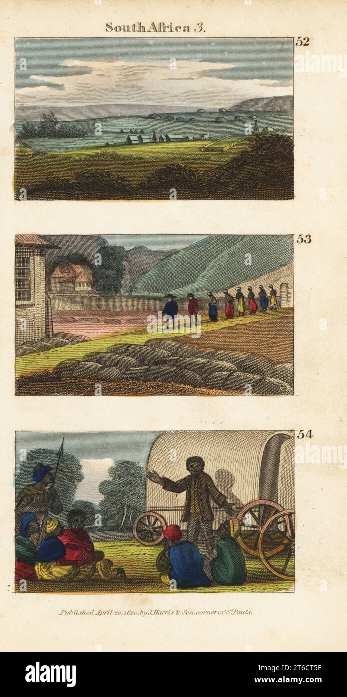 View of Griquatown, Northern Cape, 52, Khoikhoi visiting their family ...