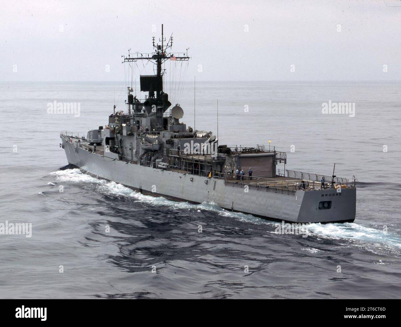 USS Brooke (DEG-1) underway on 15 June 1969 Stock Photo - Alamy