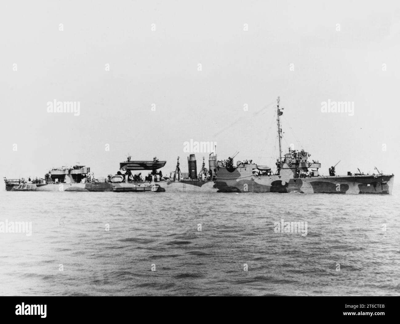 USS Brooks (APD-10) in San Francisco Bay, California (USA), on 24 ...