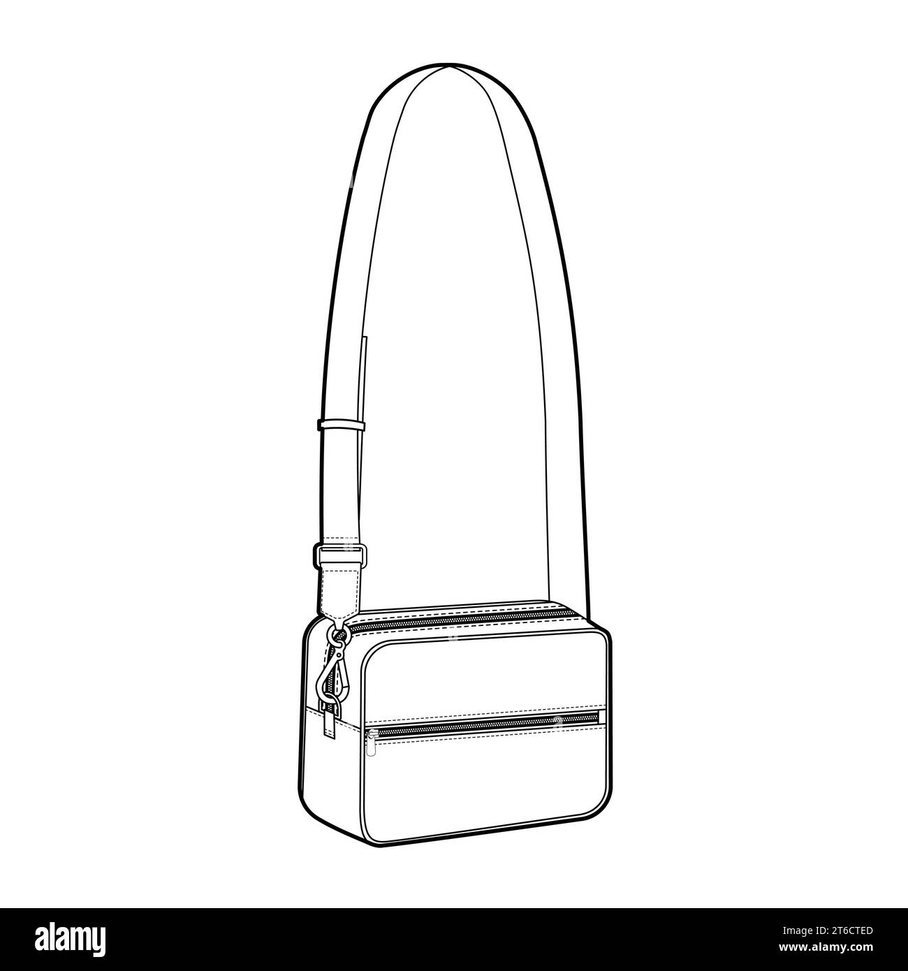 Cross-Body Pouch Bag with removable strap options. Fashion accessory ...