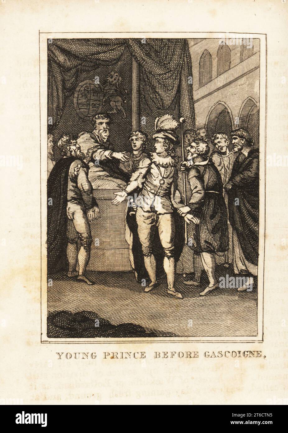 Henry, Prince of Wales, later Henry V, sentenced to prison for contempt ...