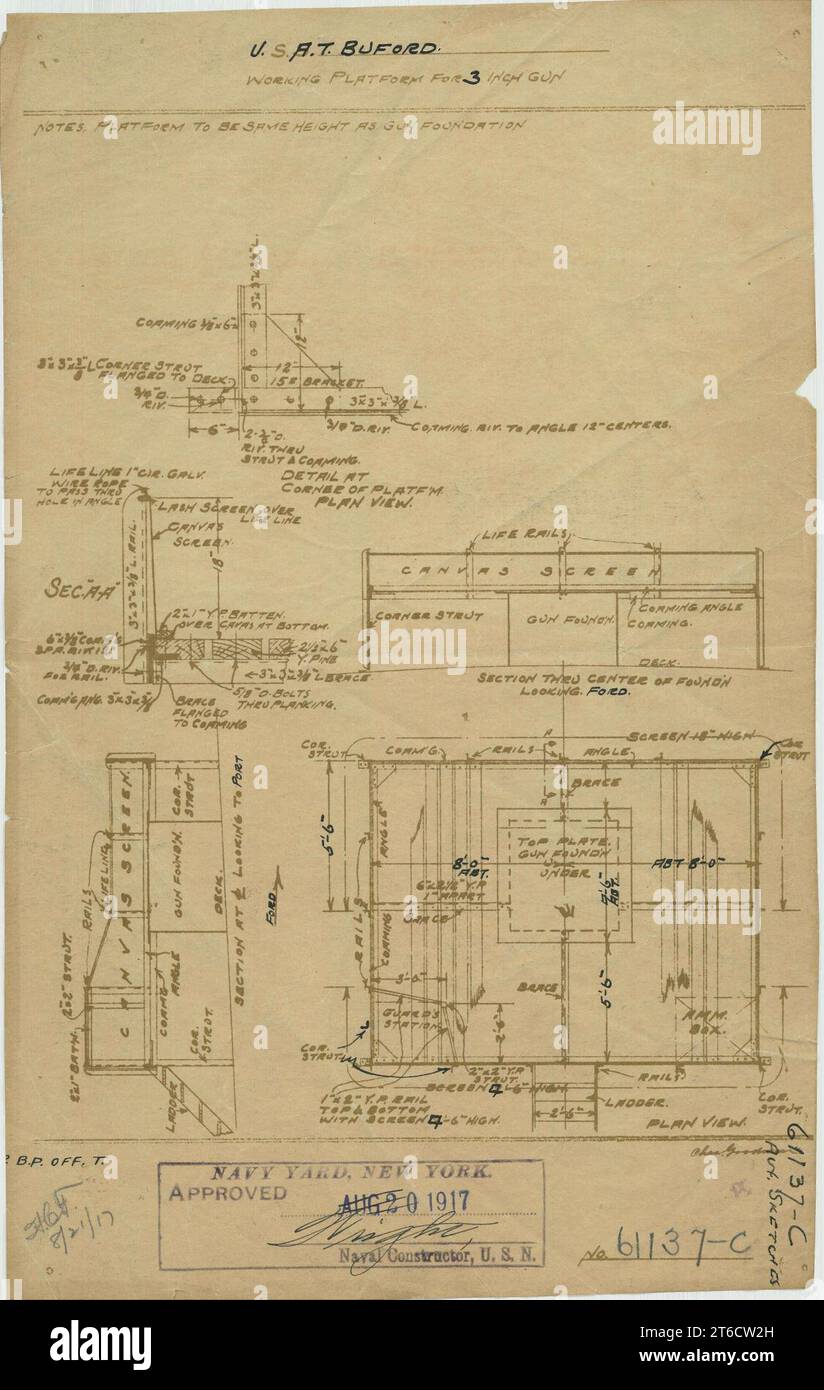Historic gun platform hi-res stock photography and images - Alamy