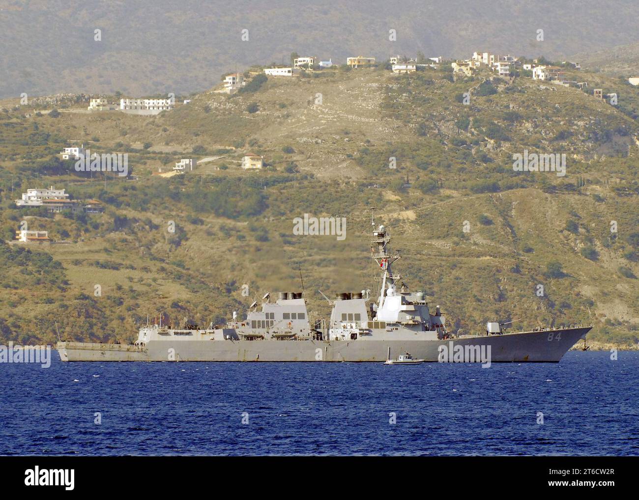 USS Bulkeley (DDG 84) arrives in Souda harbor Stock Photo - Alamy