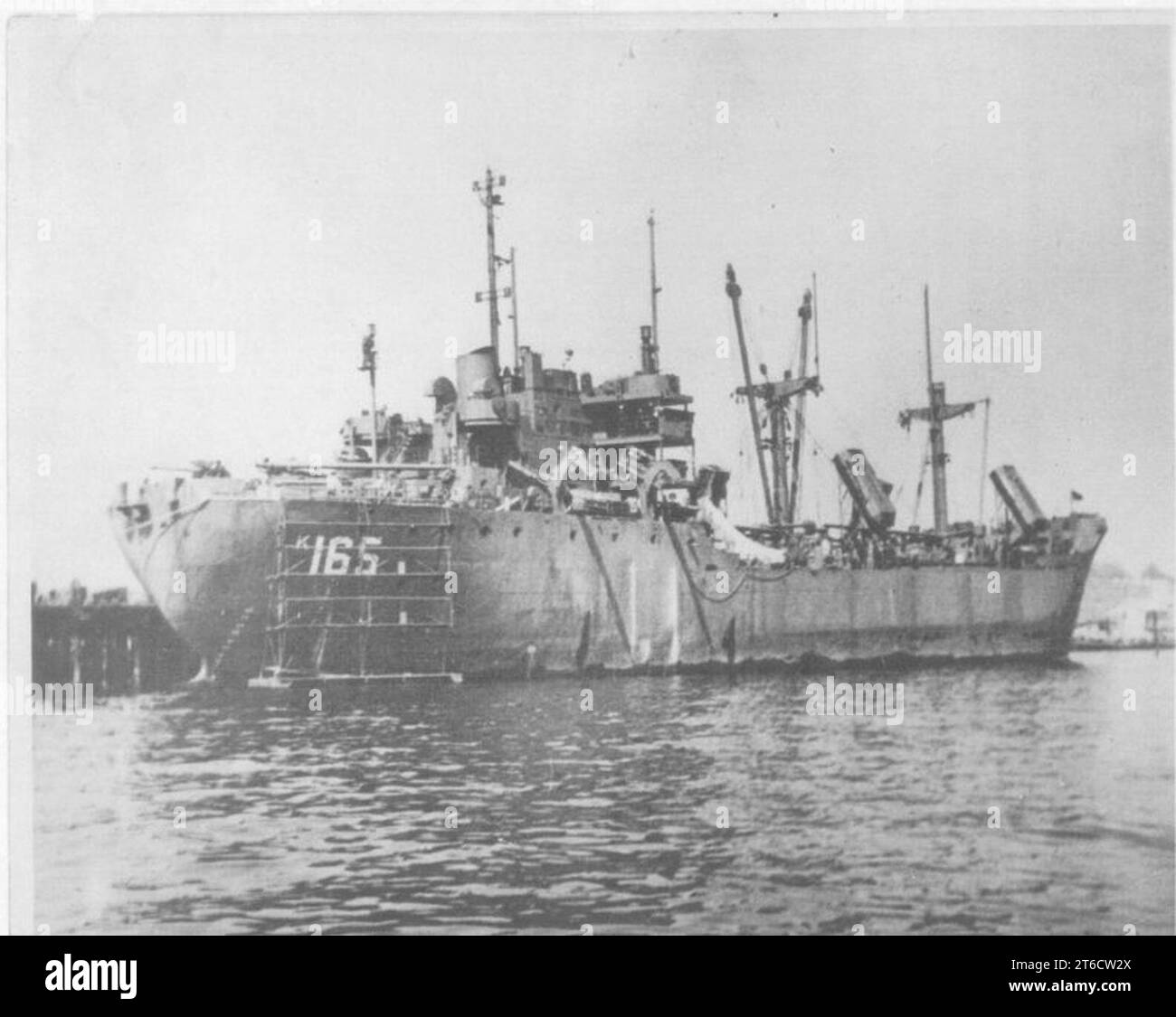 USS Bullock (AK-165 Stock Photo - Alamy