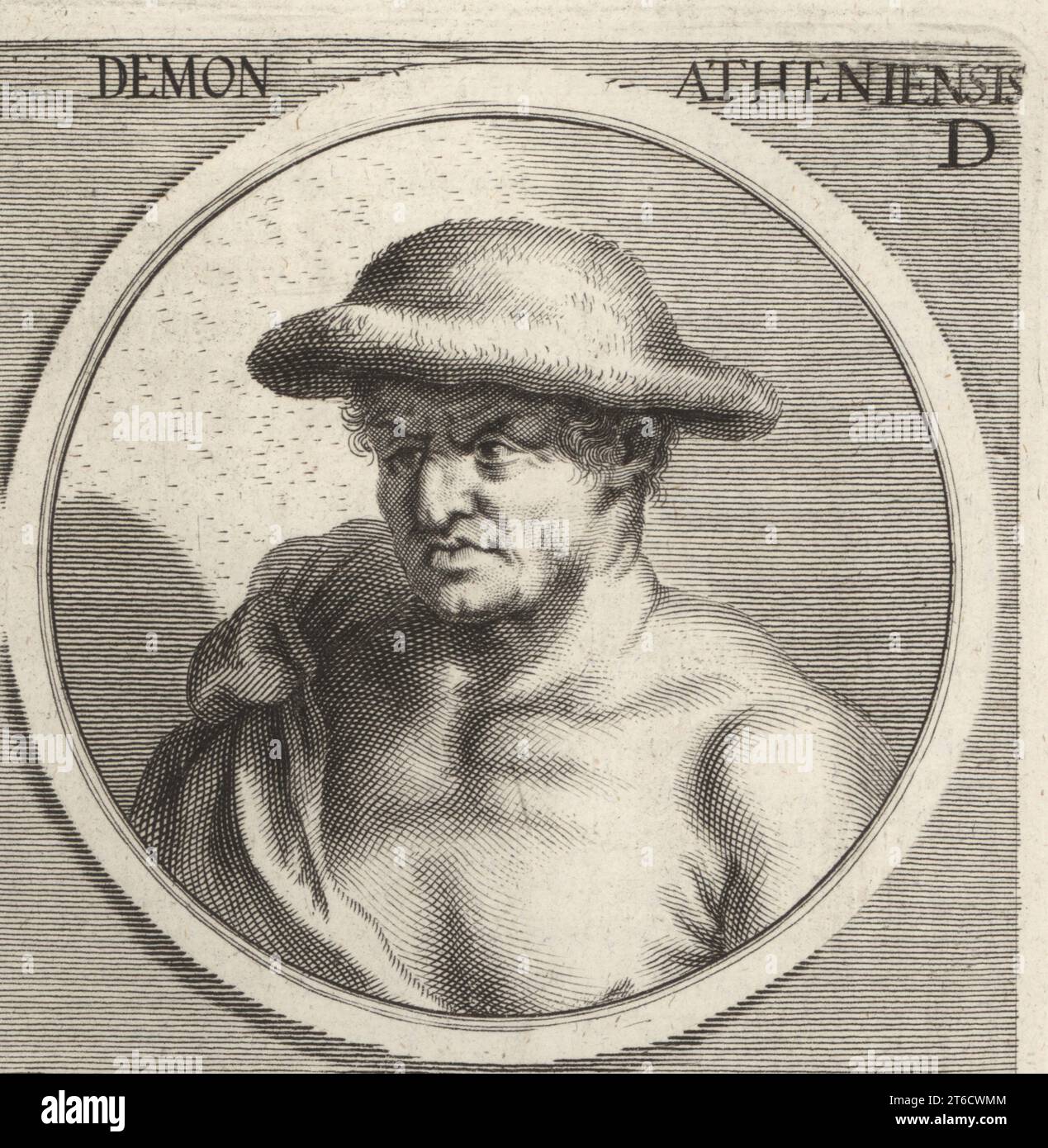 Demon of Athens, imaginary figure created by Parrhasius of Ephesus, one ...