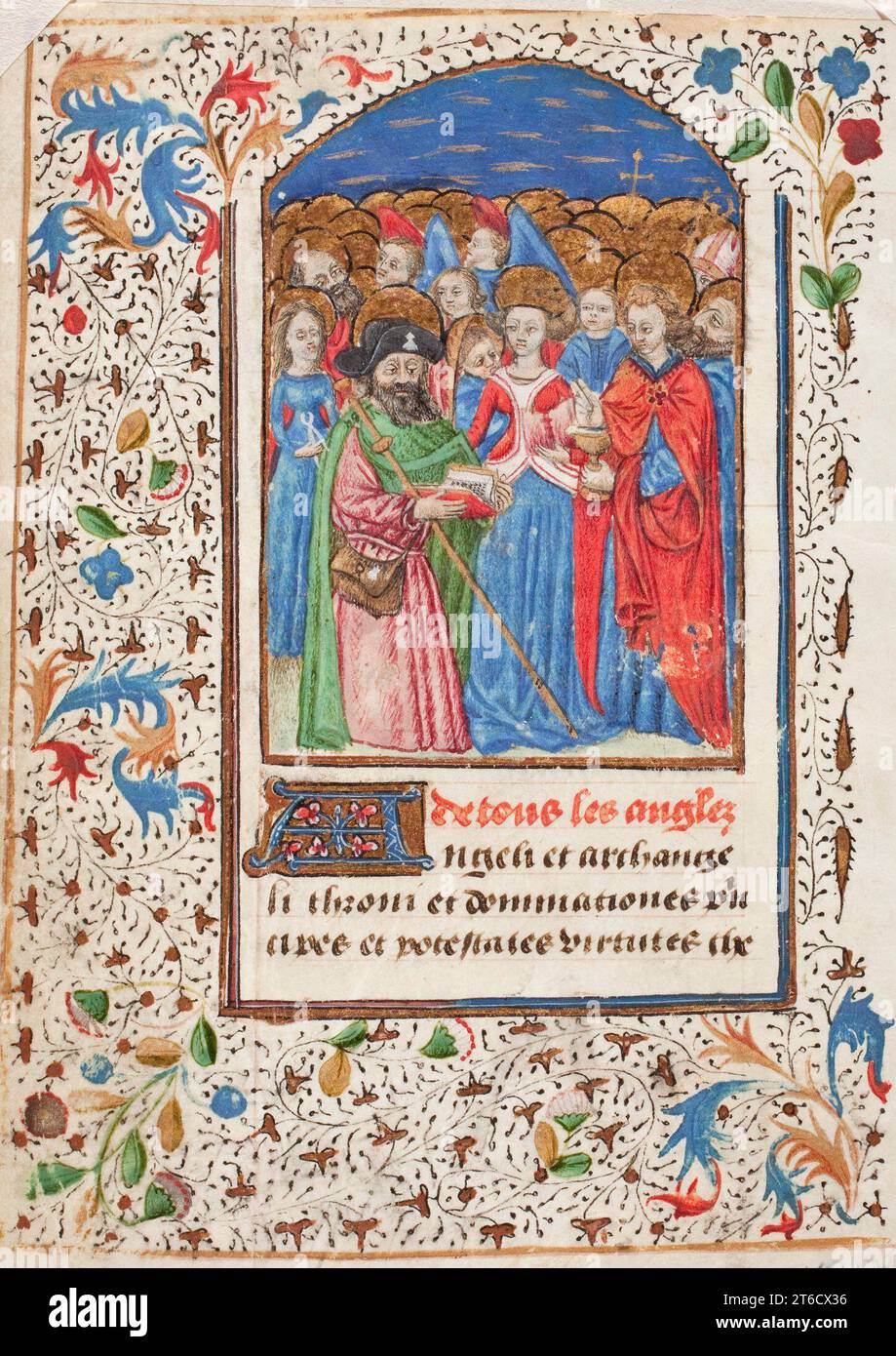 The Angelic Host, late 15th century Stock Photo - Alamy