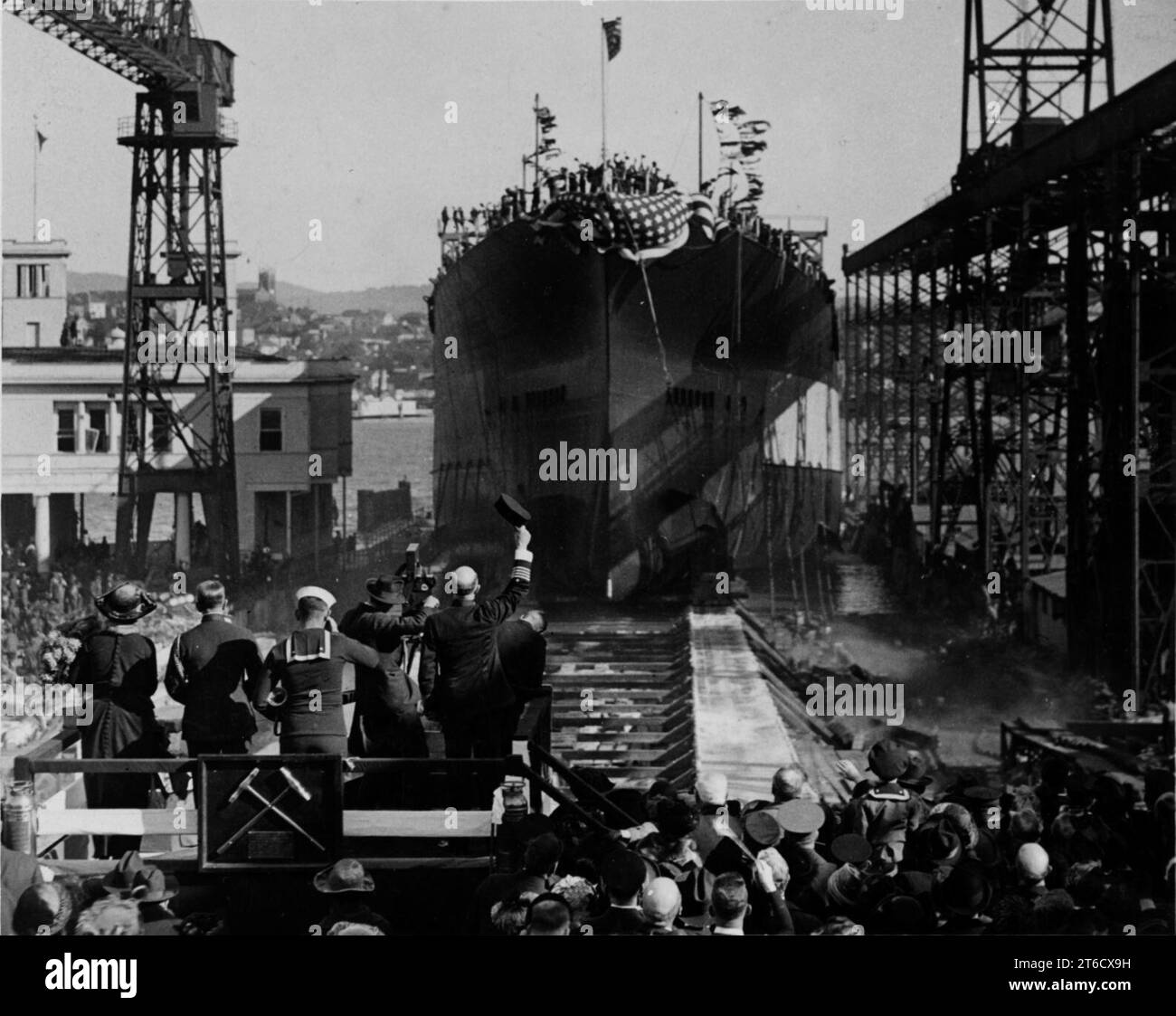 USS California (BB-44) - NH 55016 Stock Photo - Alamy