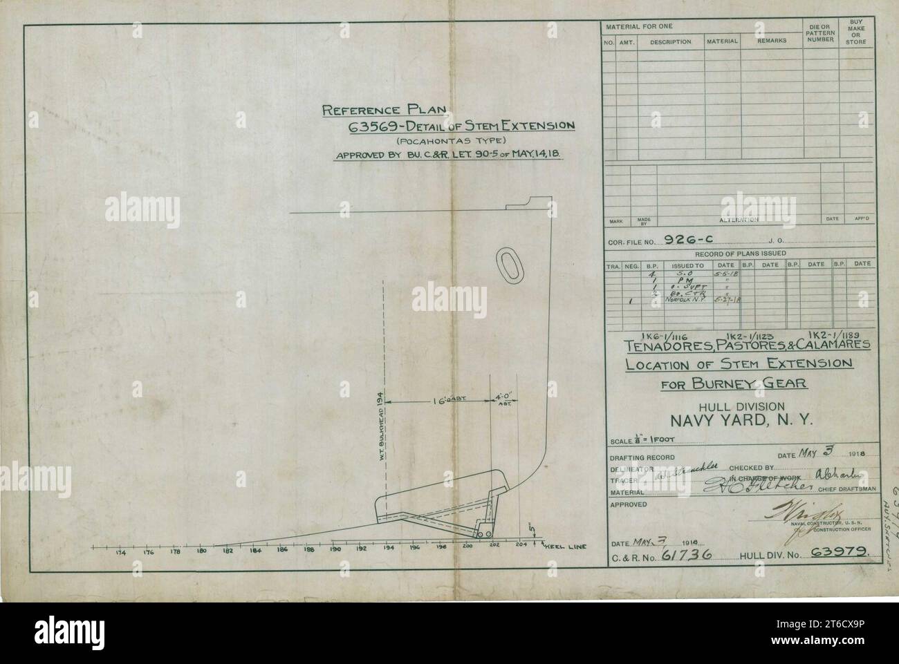 USS Calamares (AF-18), USS Pastores (AF-16) and USS Tenadores Stock ...