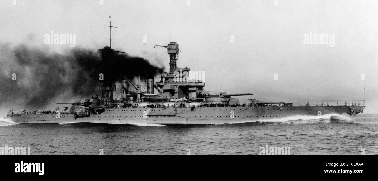 USS California (BB-44) - NH 82114 (cropped Stock Photo - Alamy