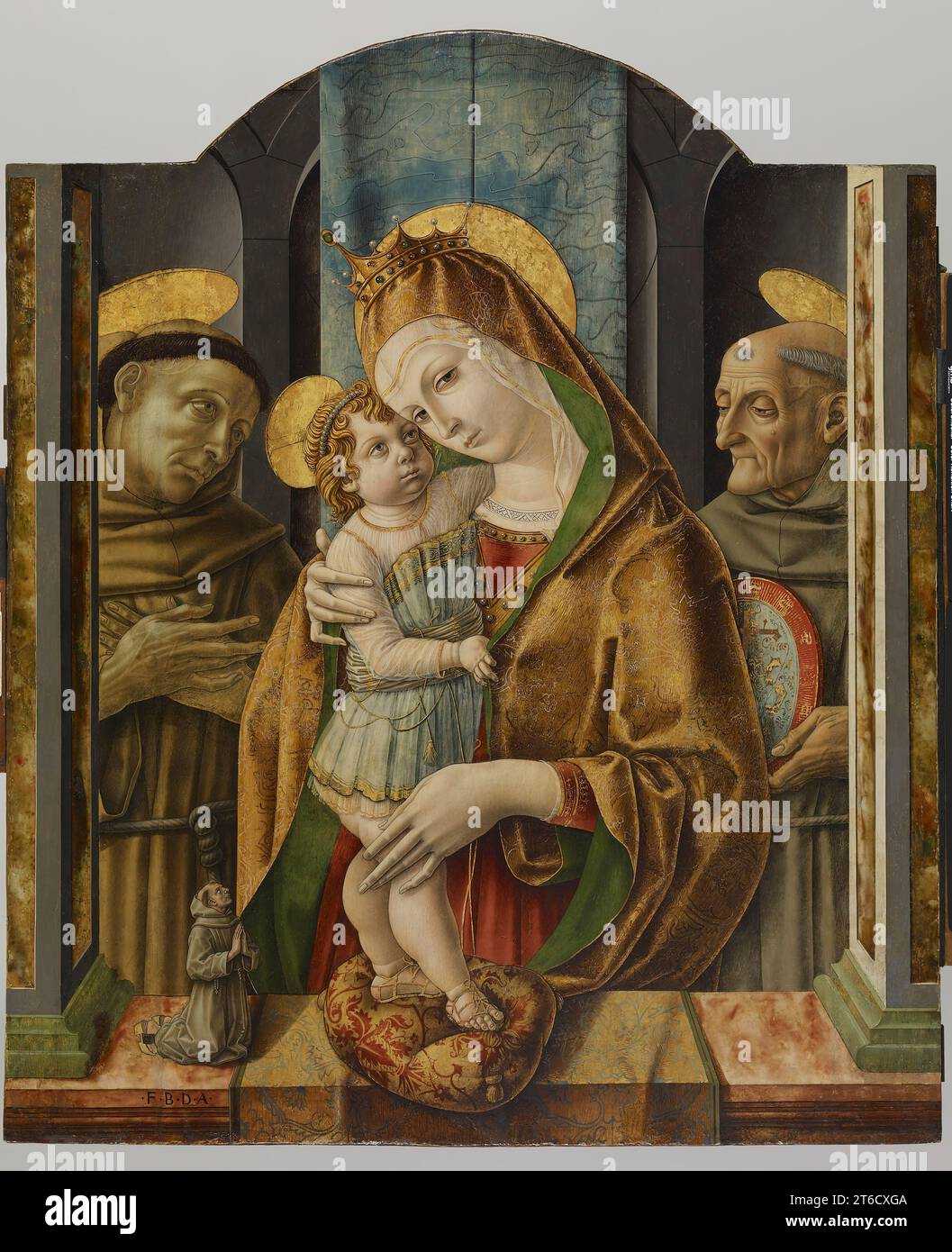 Our lady queen of saints painting hi-res stock photography and images ...