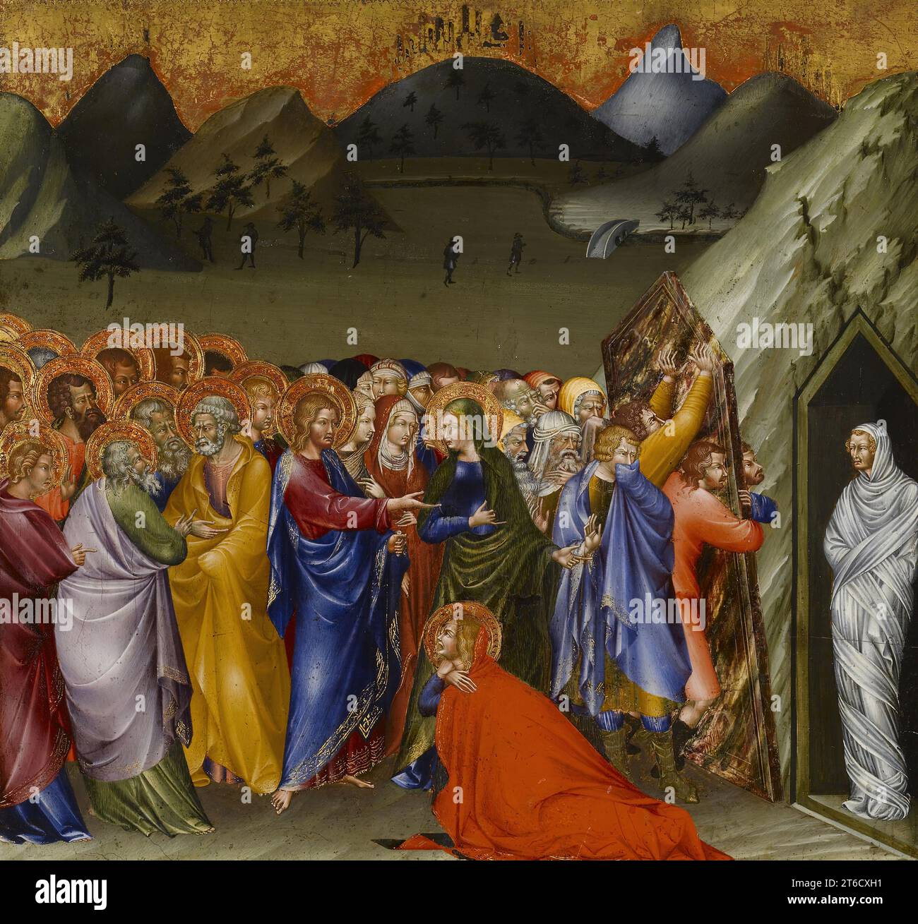 Four Panels with the Passion of Christ from a Predella, 1426. These ...