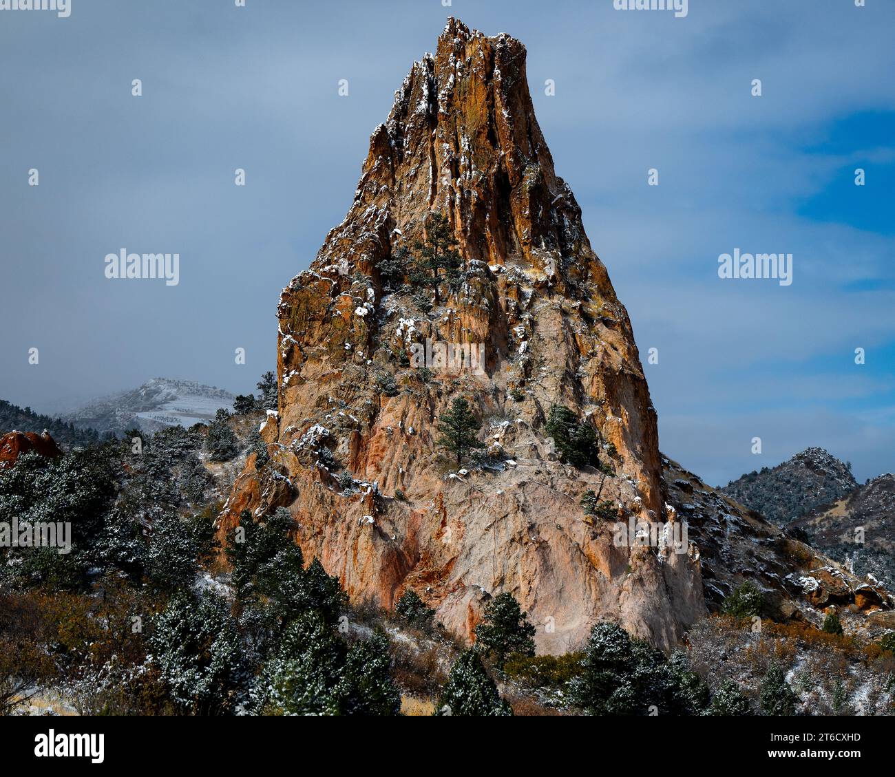 Red sandstone rock features, showing interesting texture, pits and pock ...
