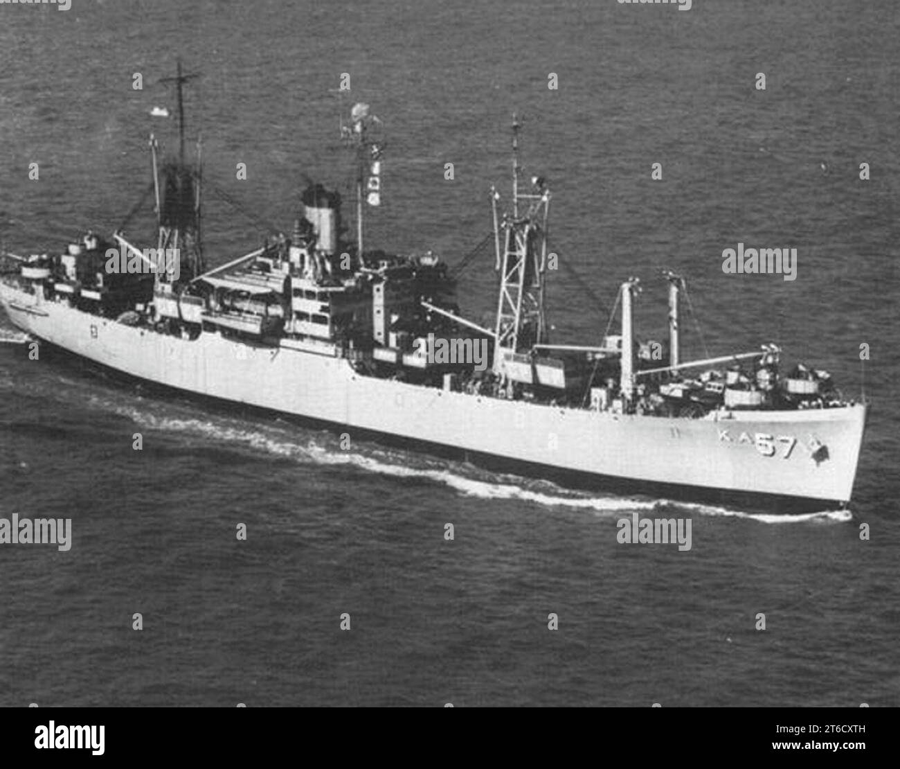 USS Capricornus (AKA-57) underway, circa in 1967 Stock Photo - Alamy