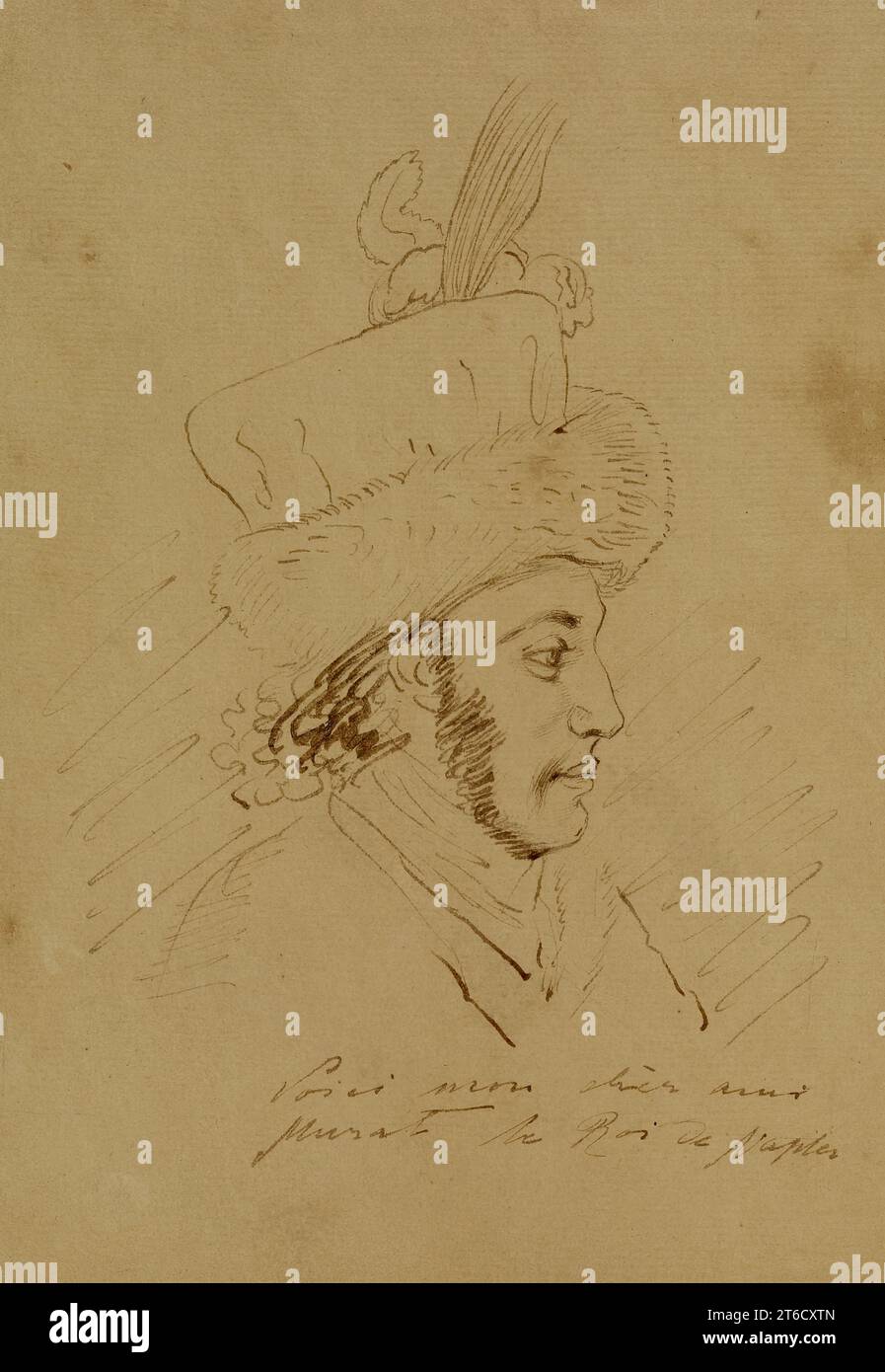 Portrait of Joachim Murat, King of Naples, c1808. Baron Gros, one of ...