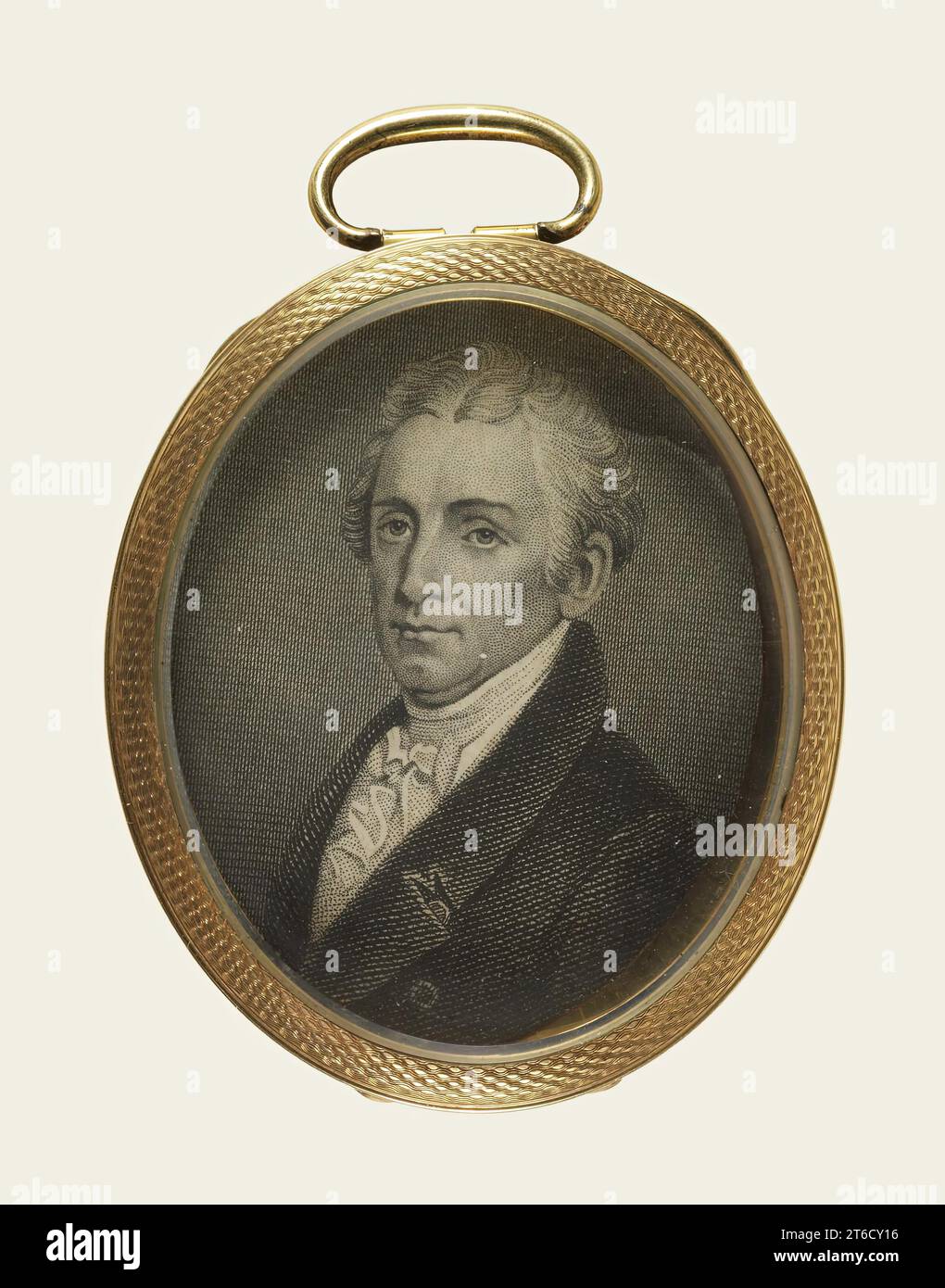 James Munroe, 19th century. This miniature is a section of a steel ...