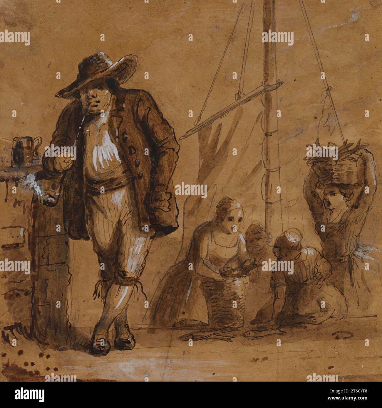 Hans, the German, 19th century Stock Photo - Alamy