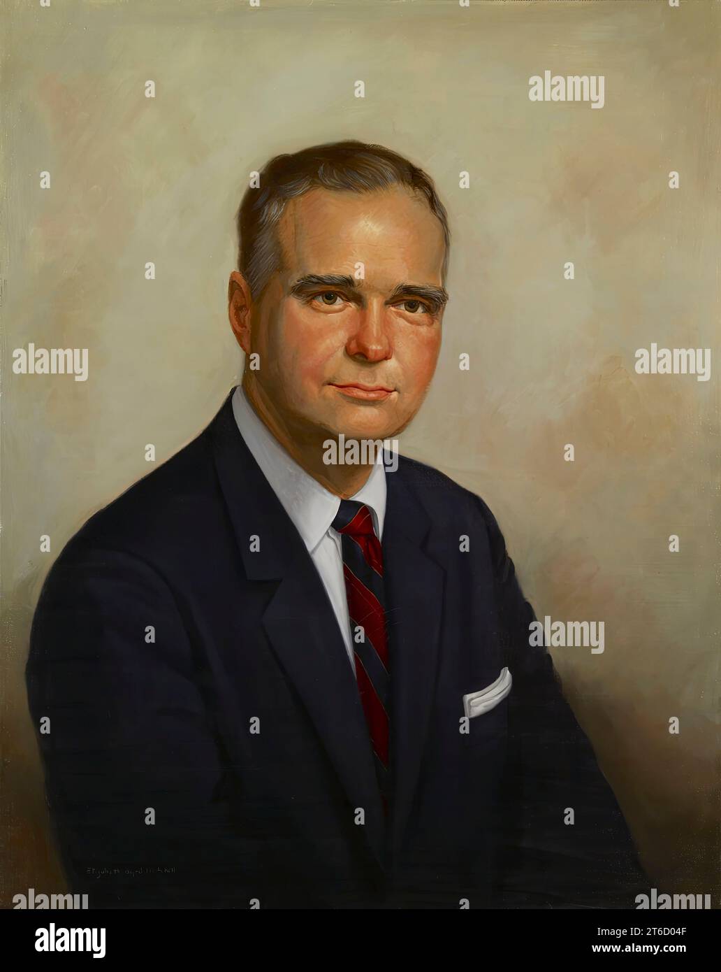 Portrait of Harry Gladding, 1990 Stock Photo - Alamy