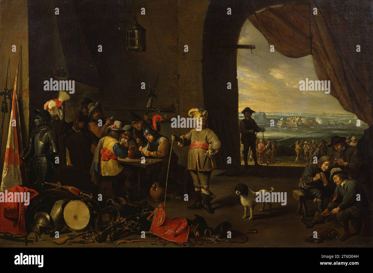 The Guard Room, c1642. In the 1640s, at the end of the Thirty Years War ...
