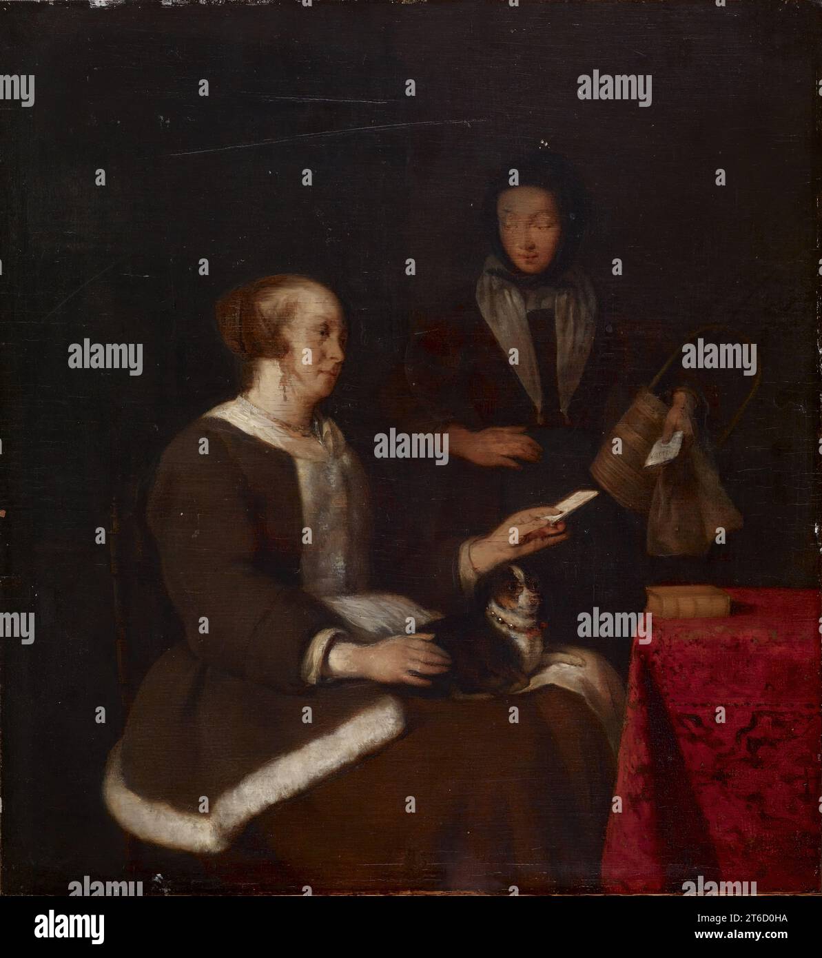 The Note, 17th century Stock Photo - Alamy