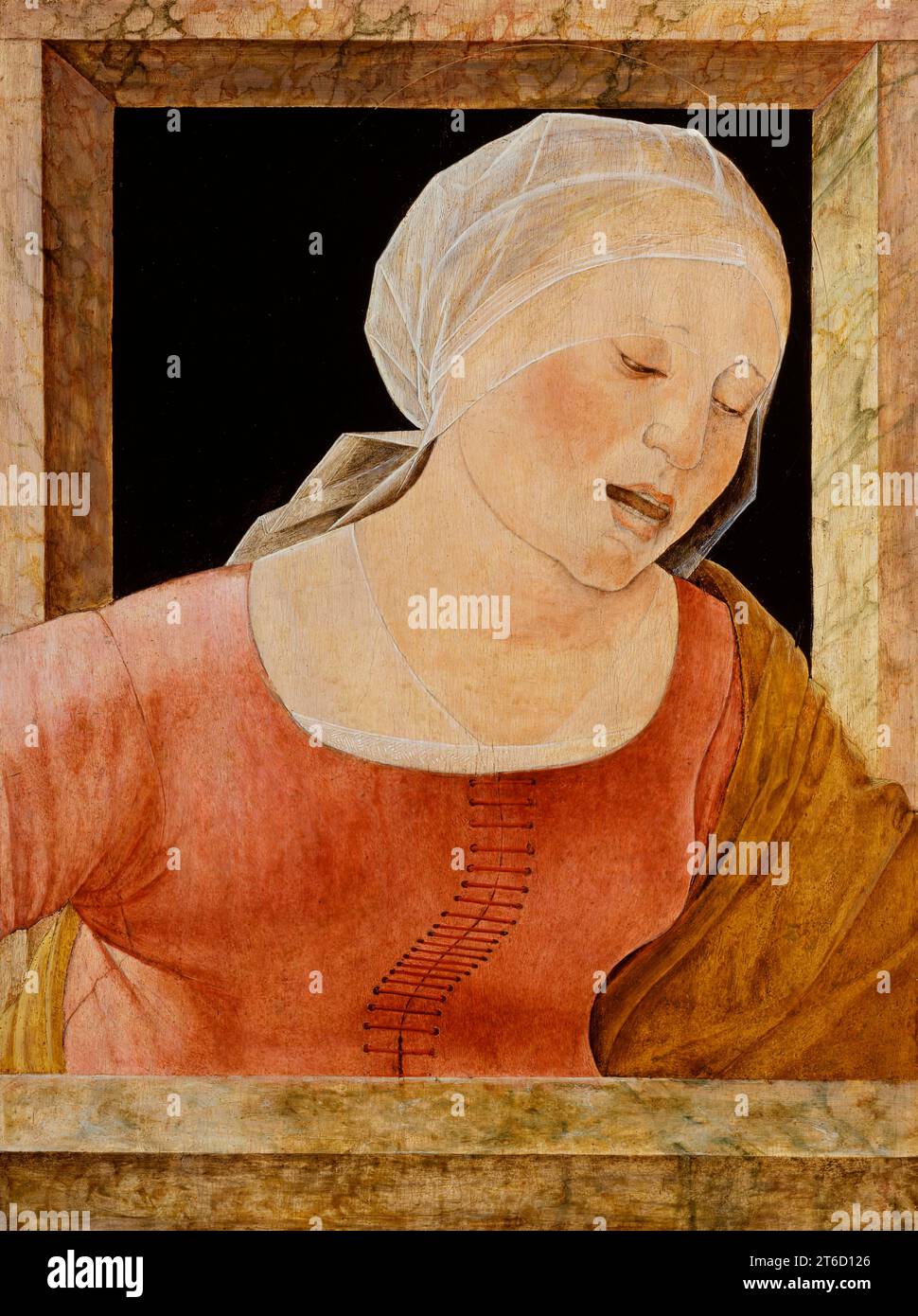 Head of a Mourning Woman, 15th century. Based on one of the mourning ...
