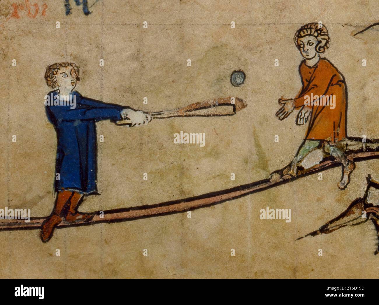 Medieval game painting hi-res stock photography and images - Alamy