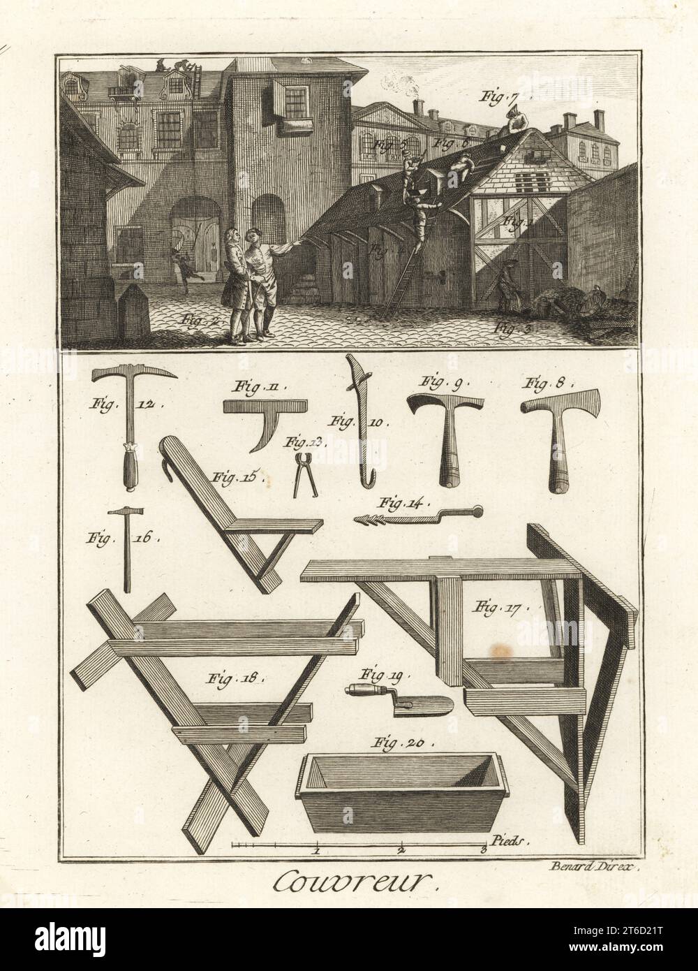 18th century tools hi-res stock photography and images - Alamy