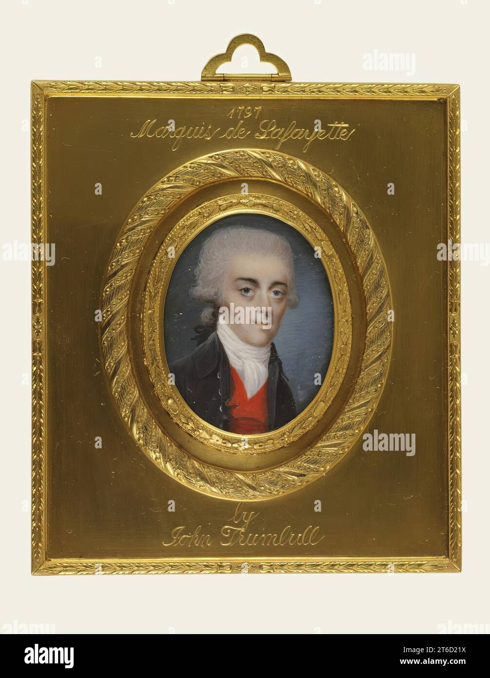 The Marquis de Lafayette, 1797. Once attributed to John Trumbull (1756 ...