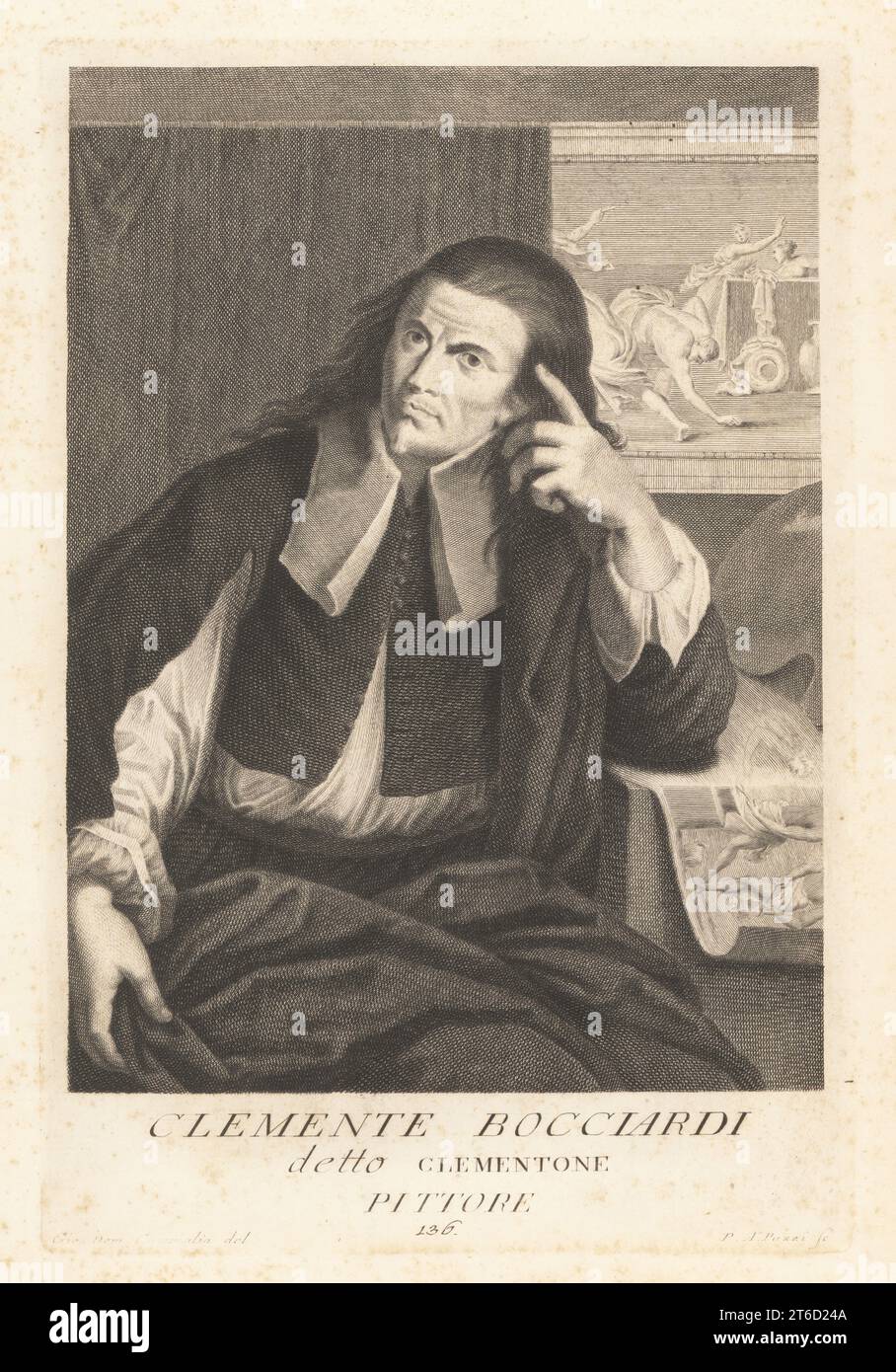 Clemente Bocciardo, Italian painter of the Baroque, 16201658. Called ...