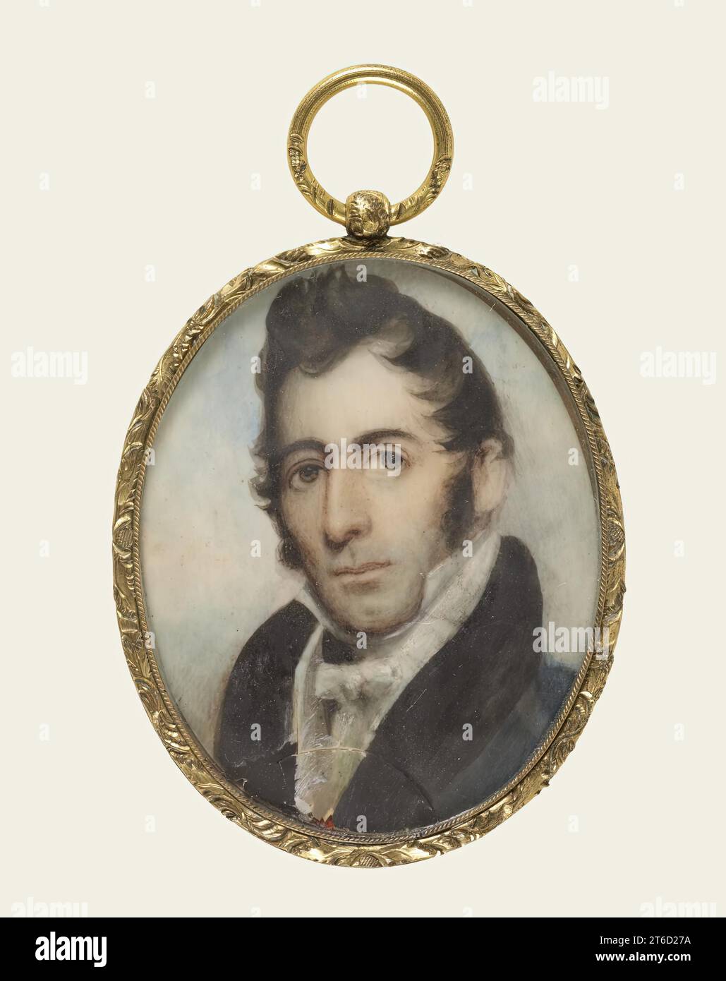 Edward D. Jackson, c1820. Bust-length, three-quarters to the left ...