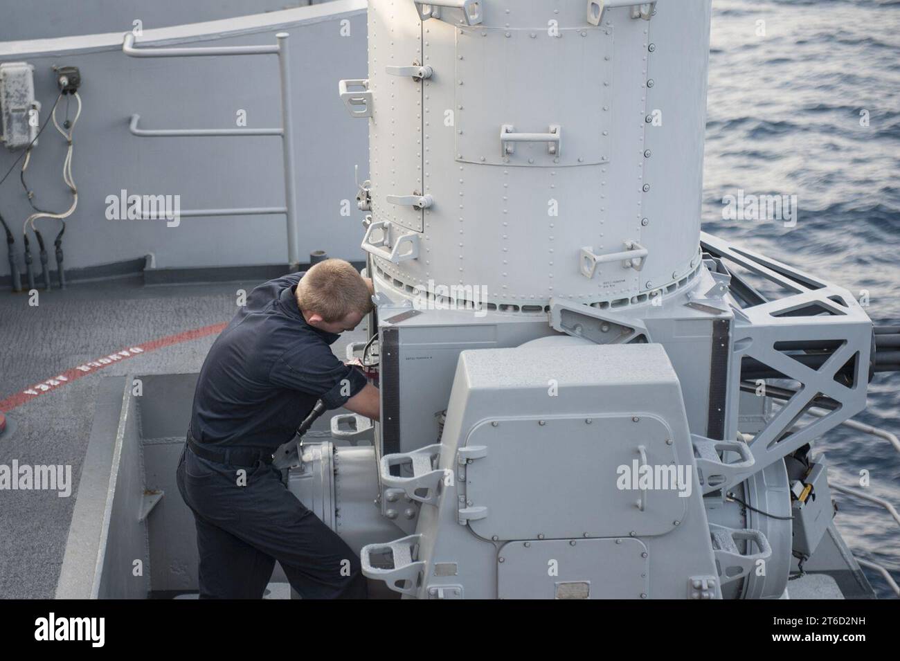 USS Carl Vinson MK 15 Baseline 2 Phalanx Close-In Weapons System ...