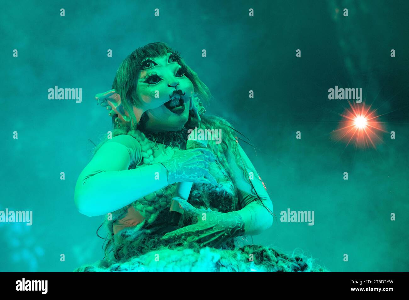 London, United Kingdom. 9th November 2023. Melanie Martinez performs ...