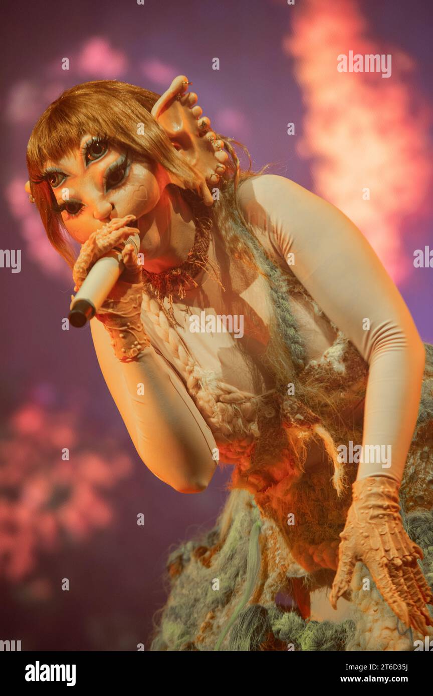 London, United Kingdom. 9th November 2023. Melanie Martinez performs ...