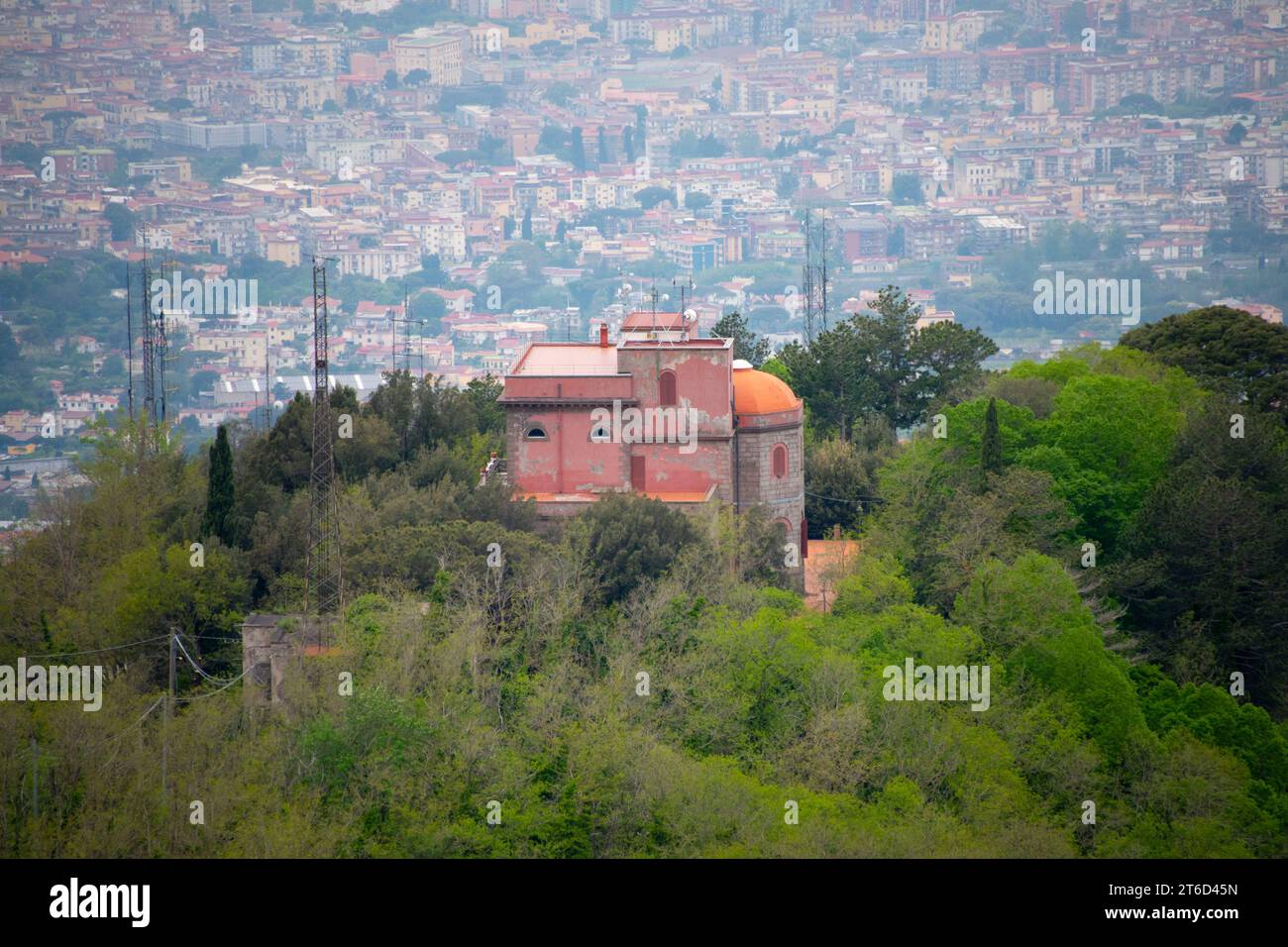 Mount Vesuvius Observatory - Italy Stock Photo - Alamy