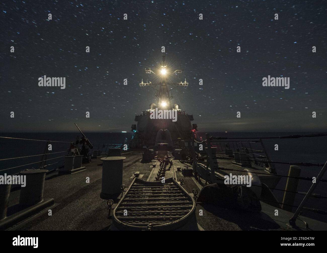 USS Carney (DDG 64) operates in the Black Sea. (25706756358 Stock Photo ...
