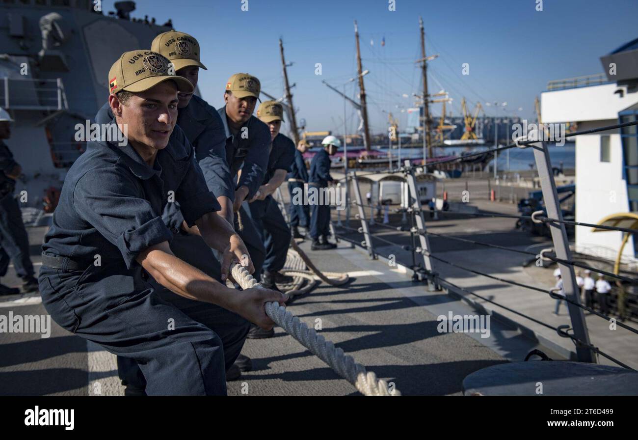 USS Carney Arrives in Constanta, Romania (30179704278 Stock Photo - Alamy