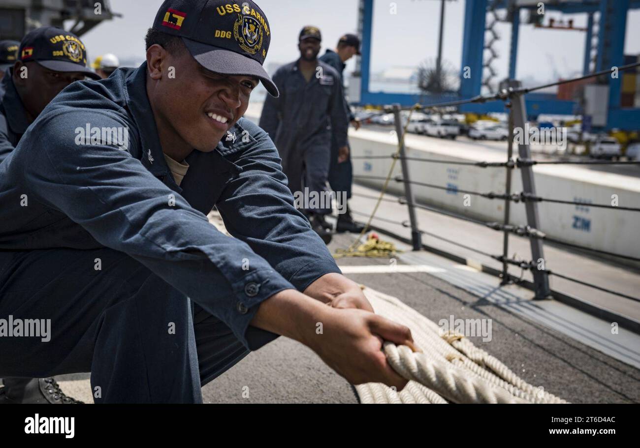 USS Carney Arrives in Haifa, Israel (30008864998 Stock Photo - Alamy