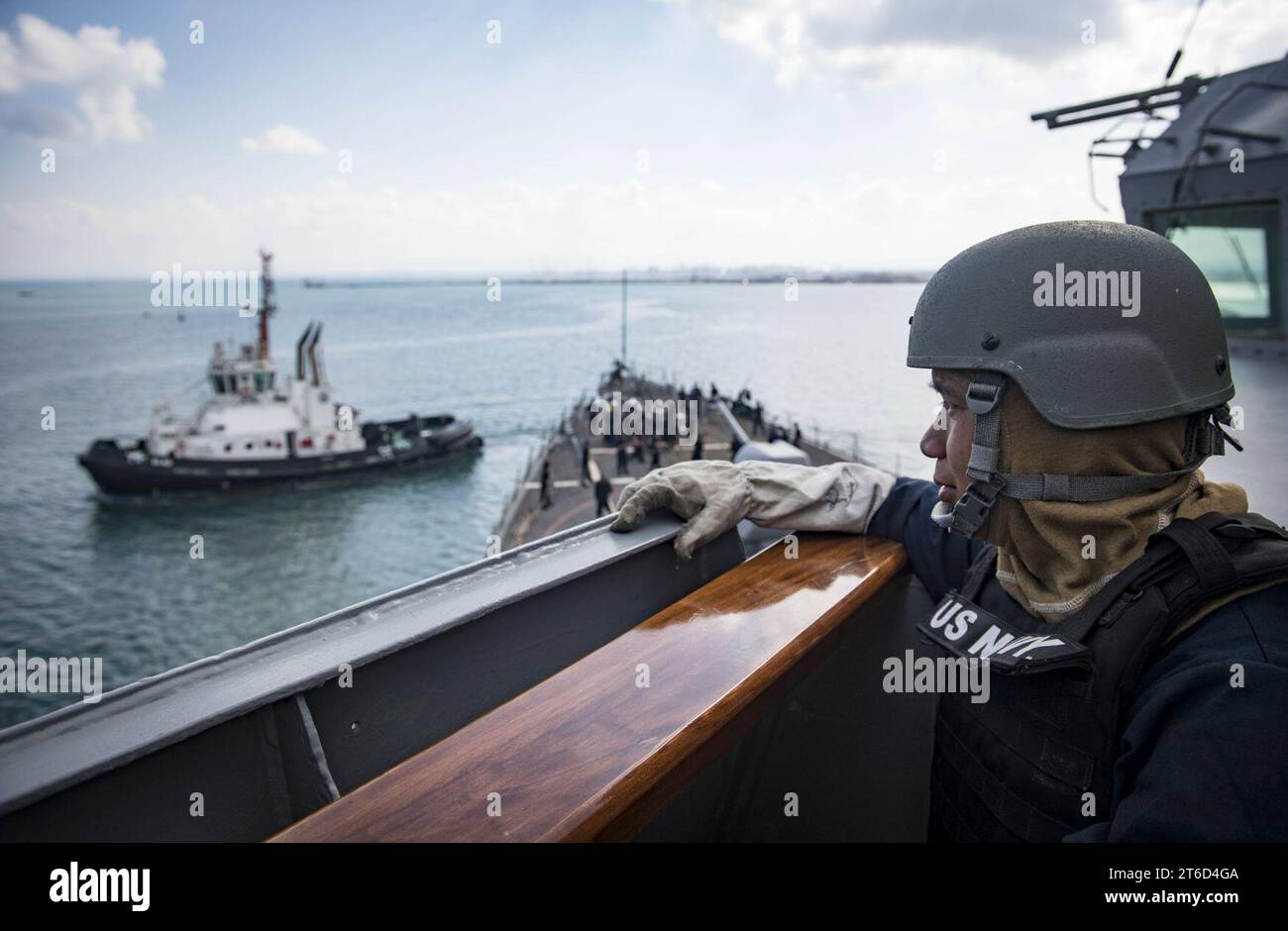 USS Carney Departs Haifa, Israel (44027179281 Stock Photo - Alamy